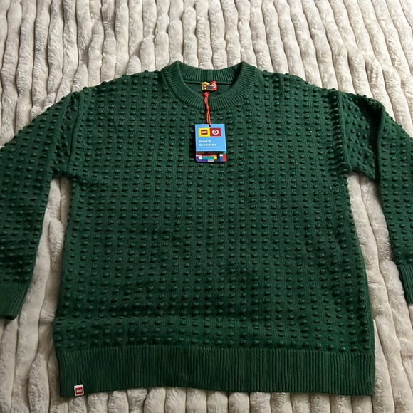 Lego | Sweaters | Mens Green Large Lego Sweater | Poshmark